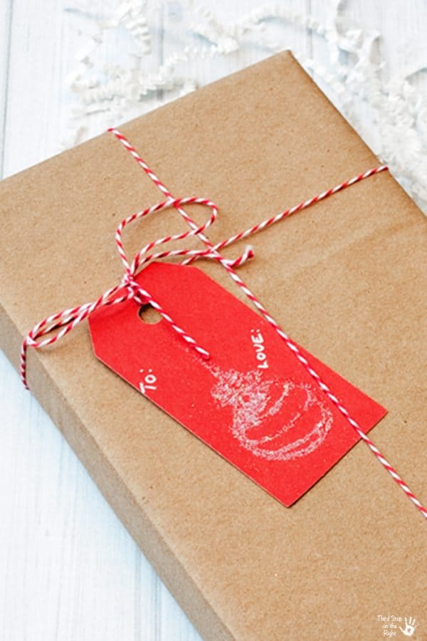 Create Handmade Glittery Gift Tags for Holiday Wrapping- Third Stop on ...