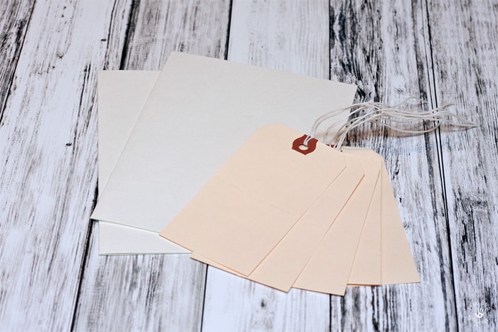 Making Glittery Tea-Stained Cards and Gift Tags- Third Stop on the Right