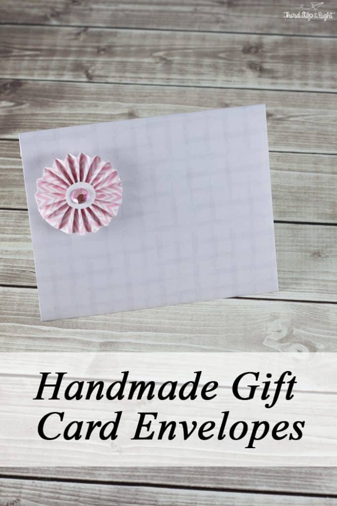 Making a Handmade Gift Card Presentation Envelope- Third Stop on the Right